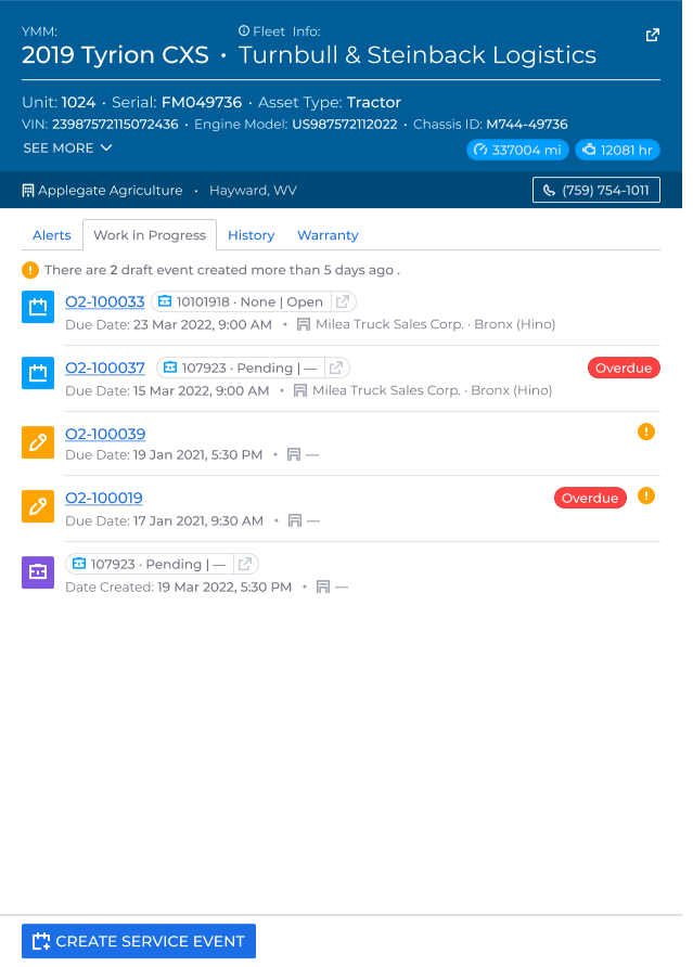 View Asset Details – SRM Sentinel