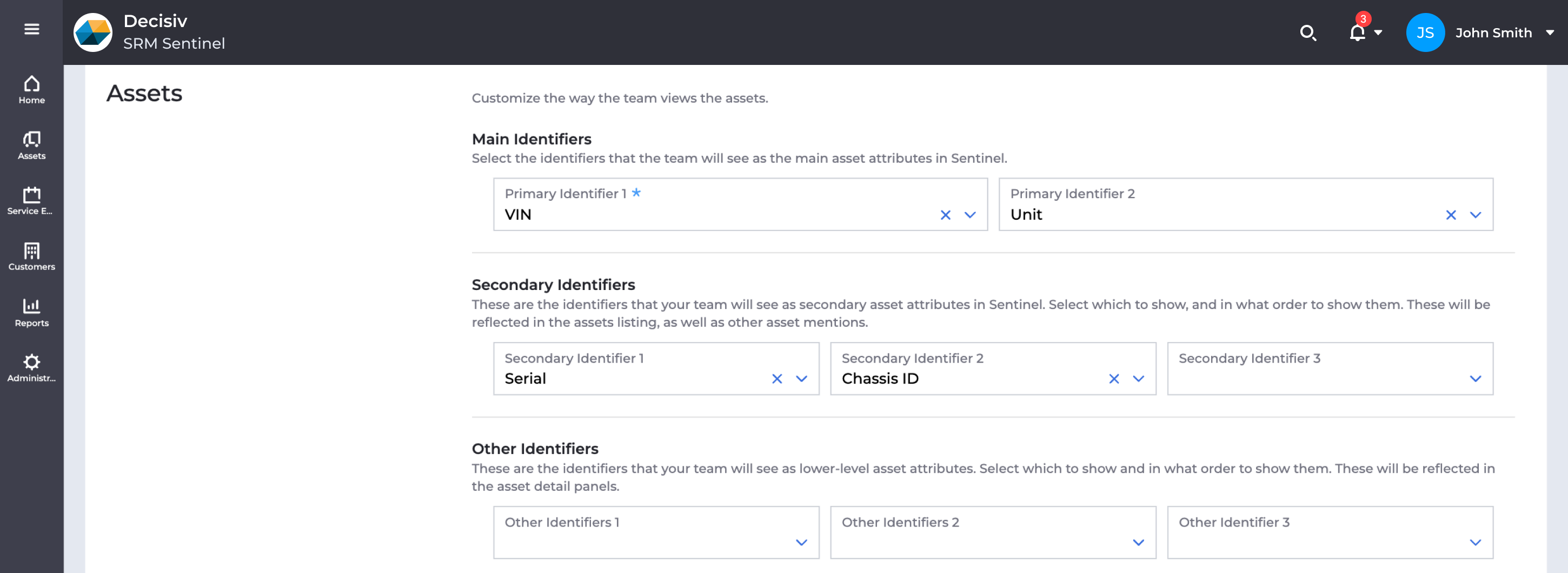Preferences – SRM Sentinel