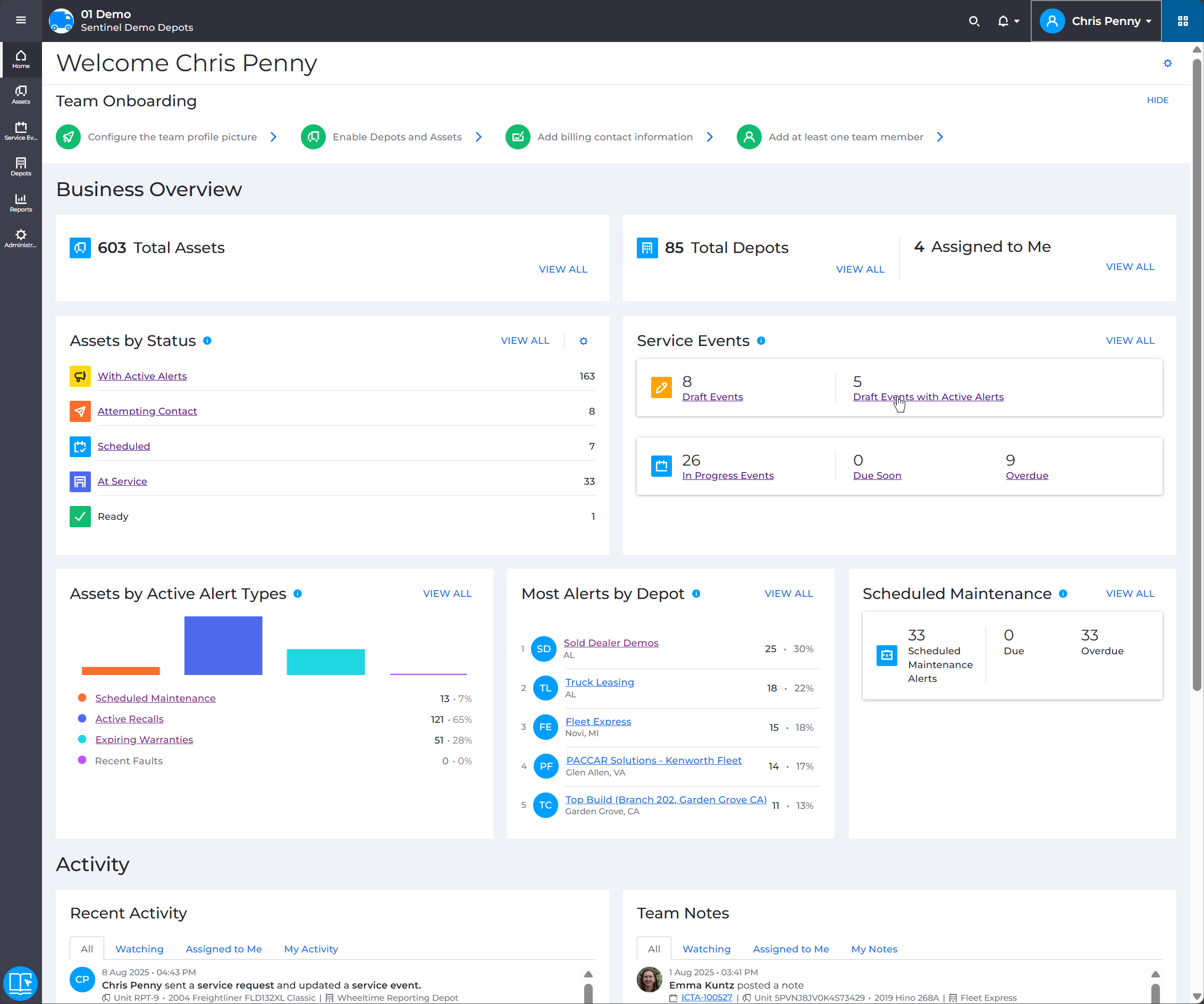 Logging In – SRM Sentinel