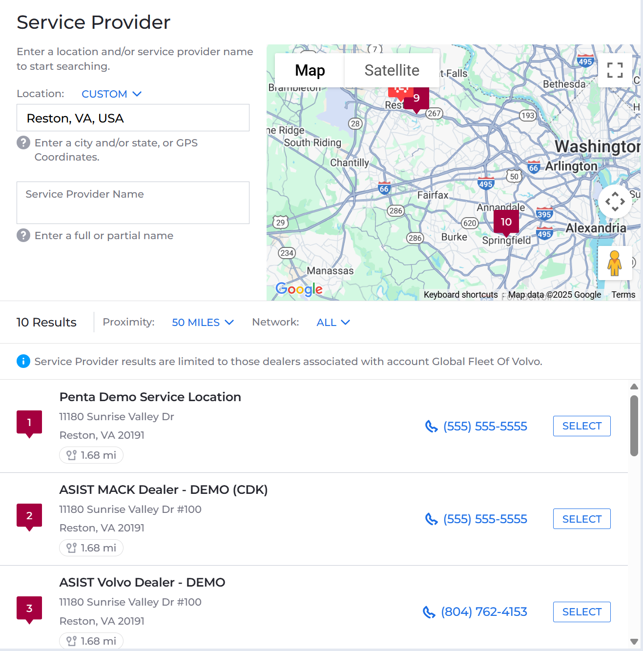 Request Service – SRM Sentinel